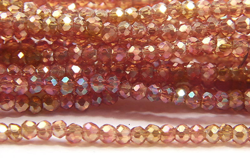 Aurora Micro Crystals - Facetted Size 11 Beads | Bead Spider