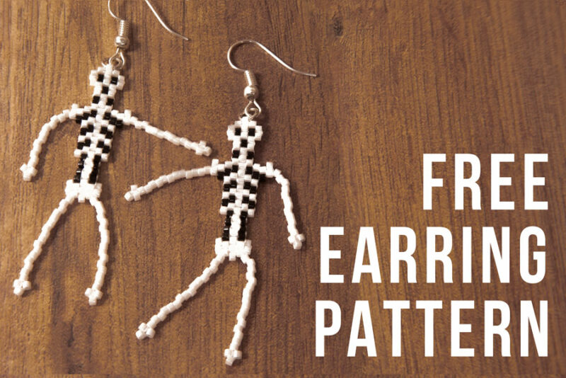Beaded Skeleton Earrings Related Products | Bead Spider
