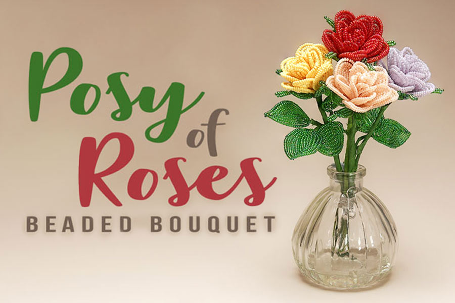 French Beaded Roses Tutorial | Bead Spider