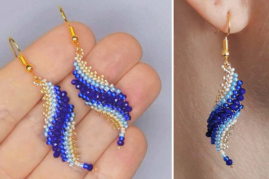 Cellini Spiral Earrings Tutorial | Bead Spider