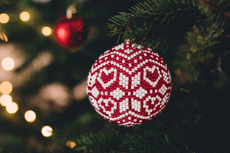 Winter Wonderland Christmas Bauble Tutorial | Bead Spider
