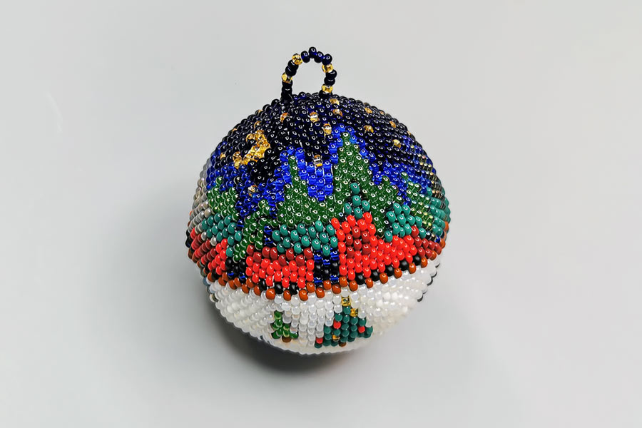 Polar Express Beaded Bauble Kit | Bead Spider