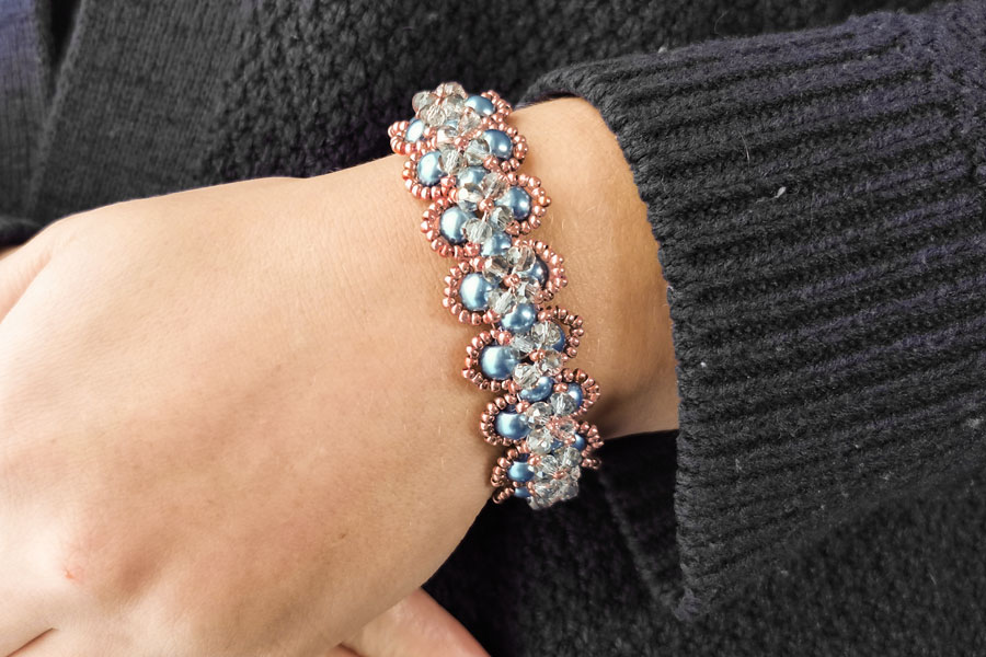 Glass Slipper Cinderella Crystal Bracelet Kit | Bead Spider